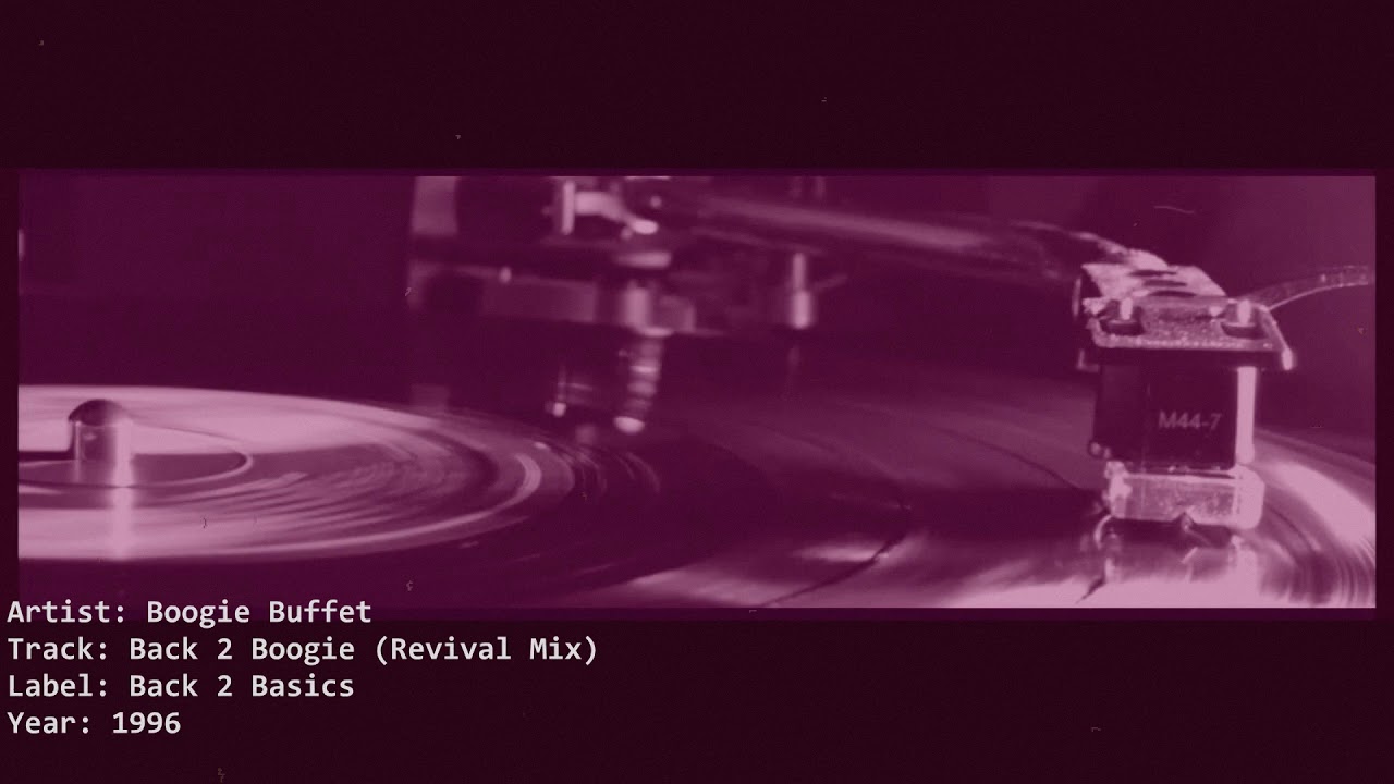Boogie Buffet - Back 2 Boogie (Revival Mix) - YouTube