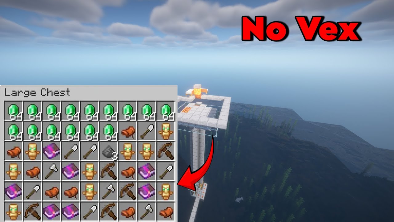 Minecraft EASY RAID FARM ! 1.21+ In | Survival Series - YouTube