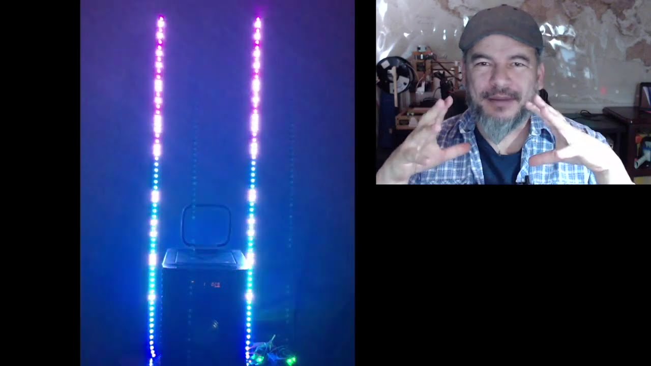 Tira LED al Ritmo de la Música, muy fácil de hacer en casa - YouTube