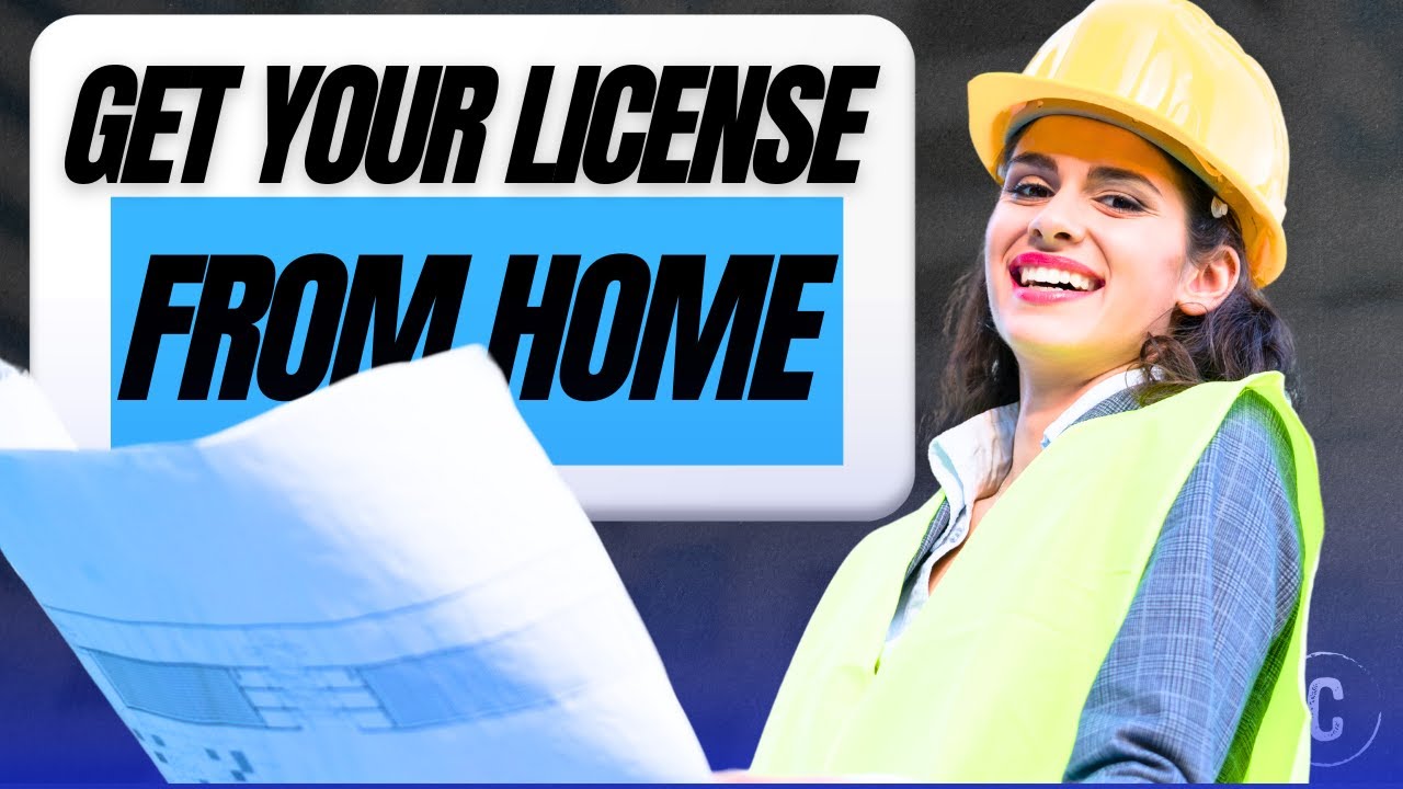How to Get your Contractors License From Your Home! - YouTube