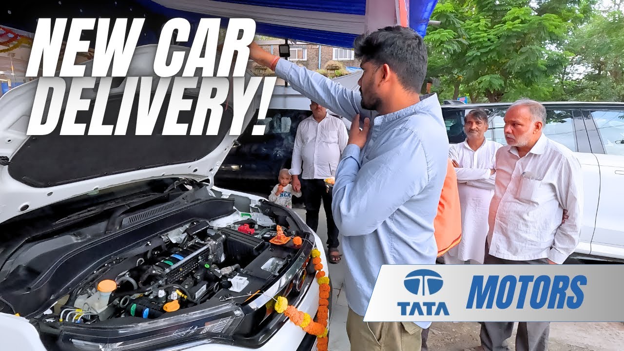 Dad's Reaction To The Brand New Car - YouTube