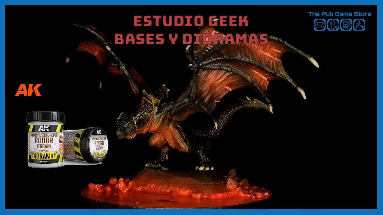 Estudio Geek - Bases y Dioramas - YouTube