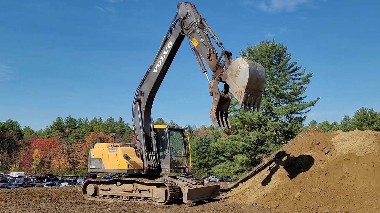 Volvo EC160DL Excavator - YouTube