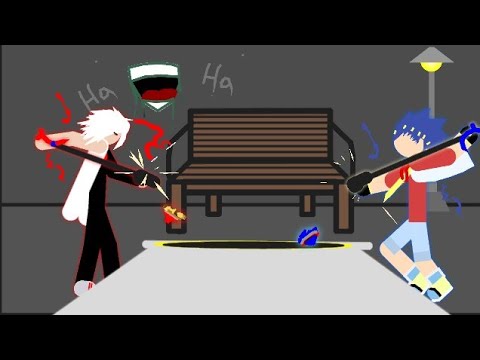 Beyblade Animation Stick Nodes | Part 7 Stick Nodes Animation - YouTube