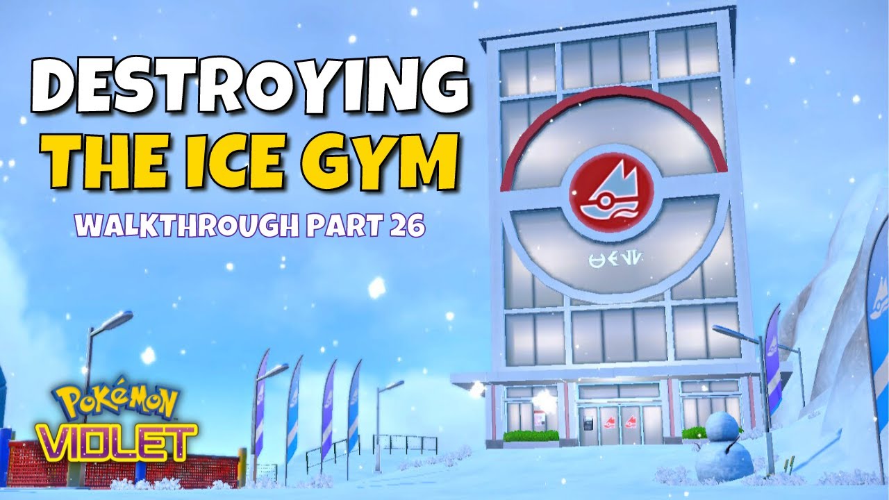 Trying to Ski in Pokemon for the Ice Gym Badge! Ep. 26 | Pokemon Violet ...