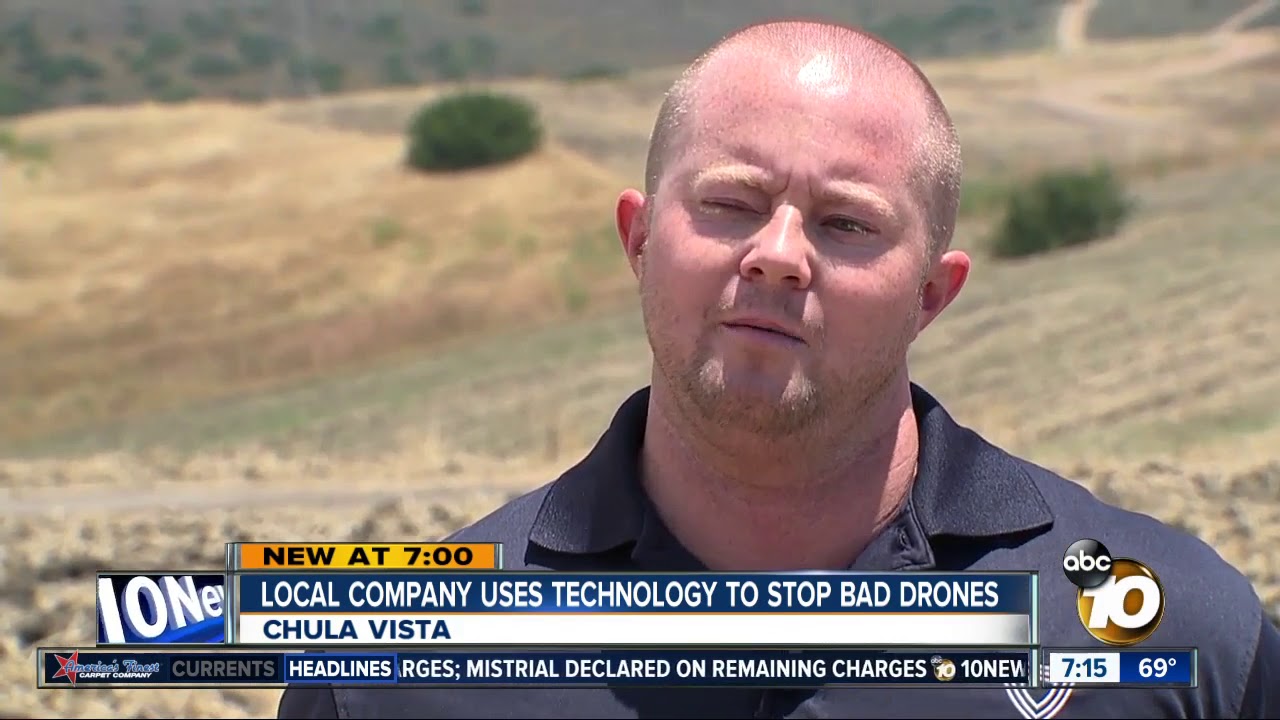 Local company uses technology to stop bad drones - YouTube