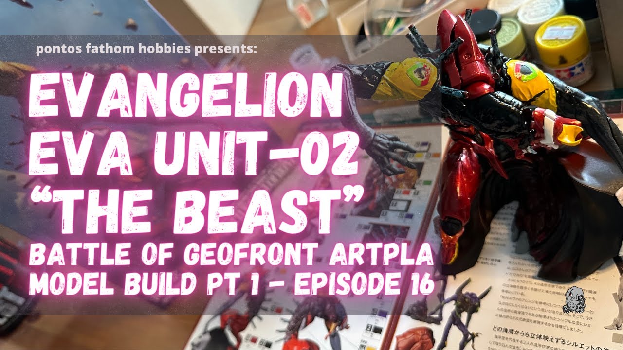 Evangelion Eva Unit-02 The Beast Battle of Geofront - Artpla Model ...