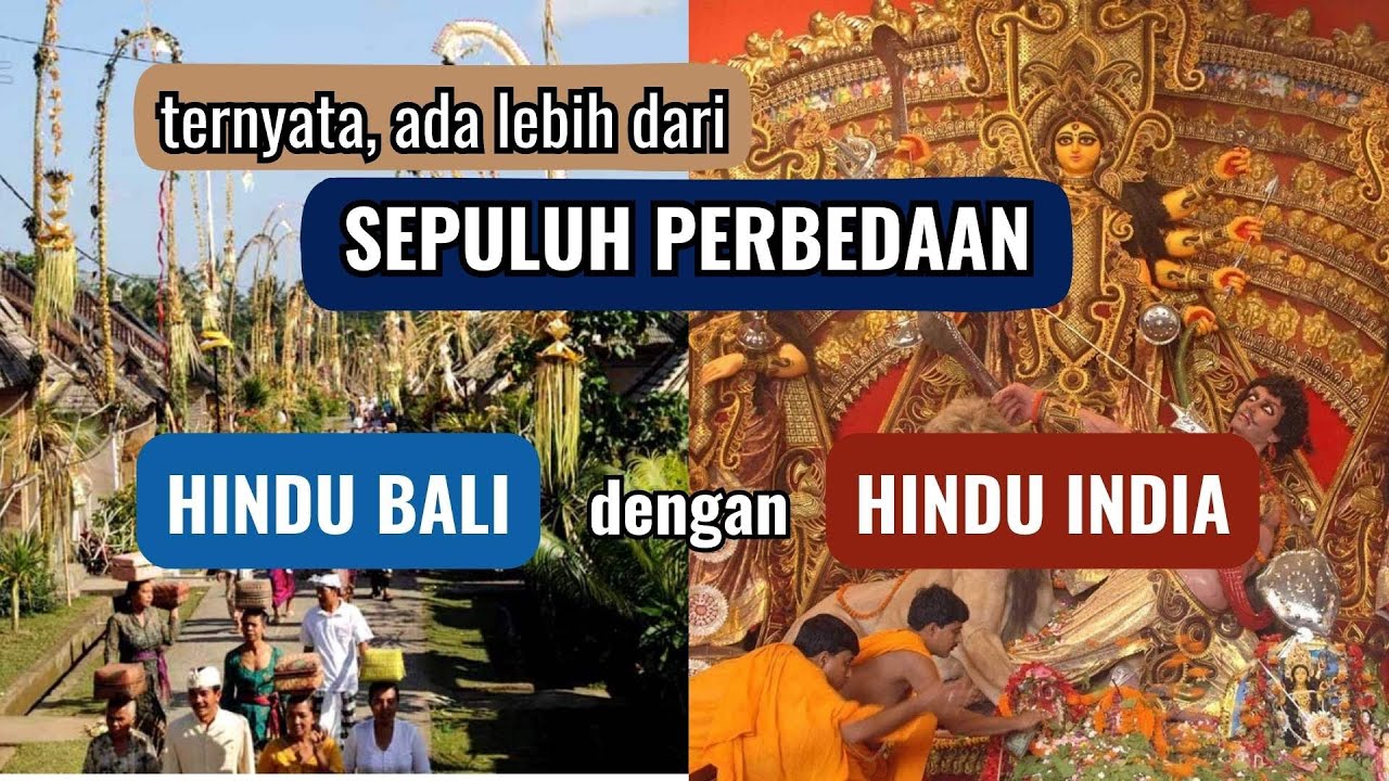 Ternyata ada lebih dari "Sepuluh Perbedaan" Hindu Bali dengan Hindu ...