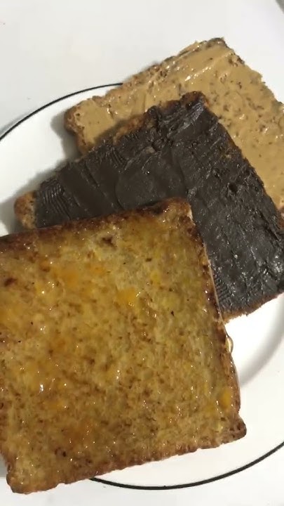 وجبة سريعة بالتوست 🍞🥜🌼 فطورسريع توست صحيفطورسهل Toast Toastrecipes Youtube
