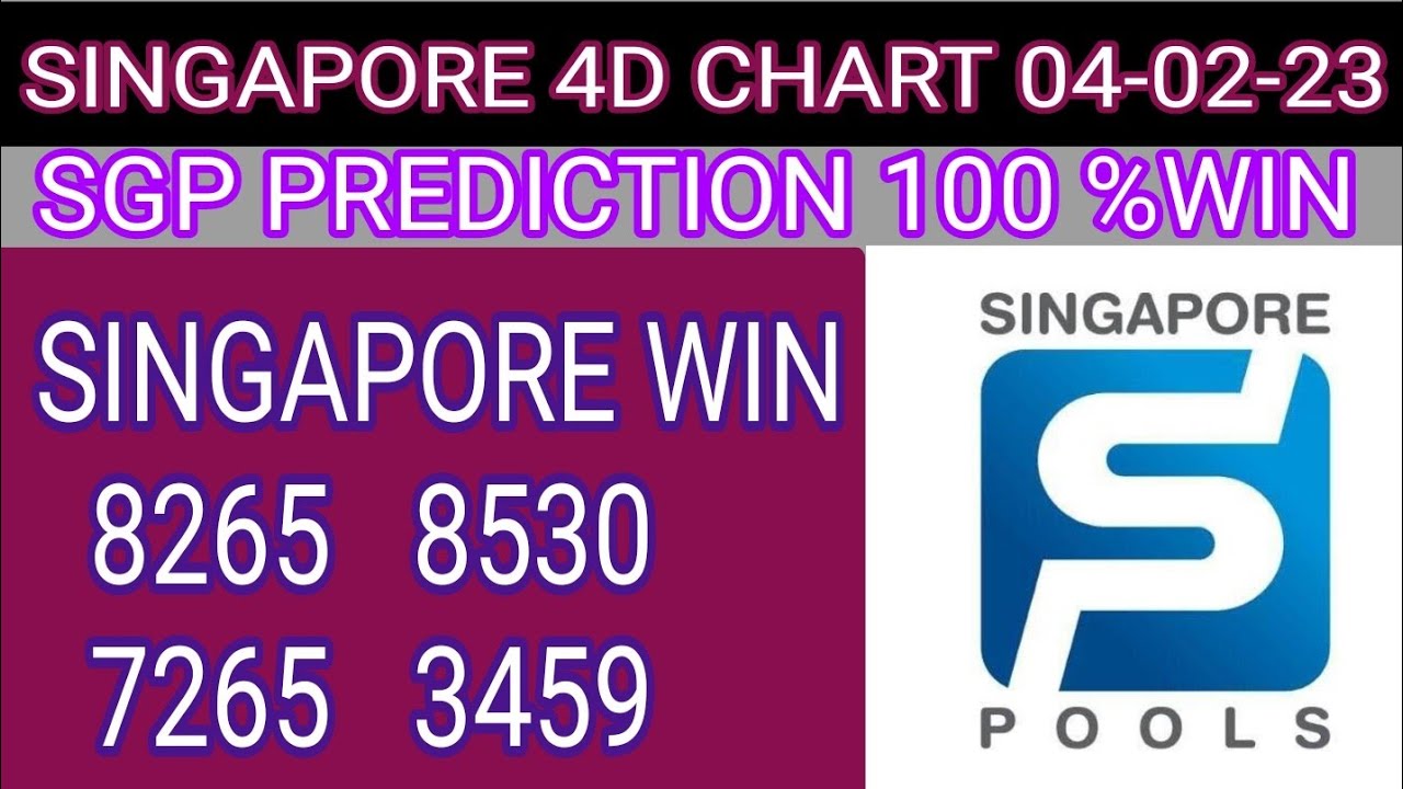 04-02-23 Singapore Pools 4d chart || Singapore Pools 4D Prediction ...