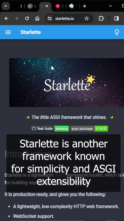 High performance Python Web Frameworks You need To Check Out #python # ...