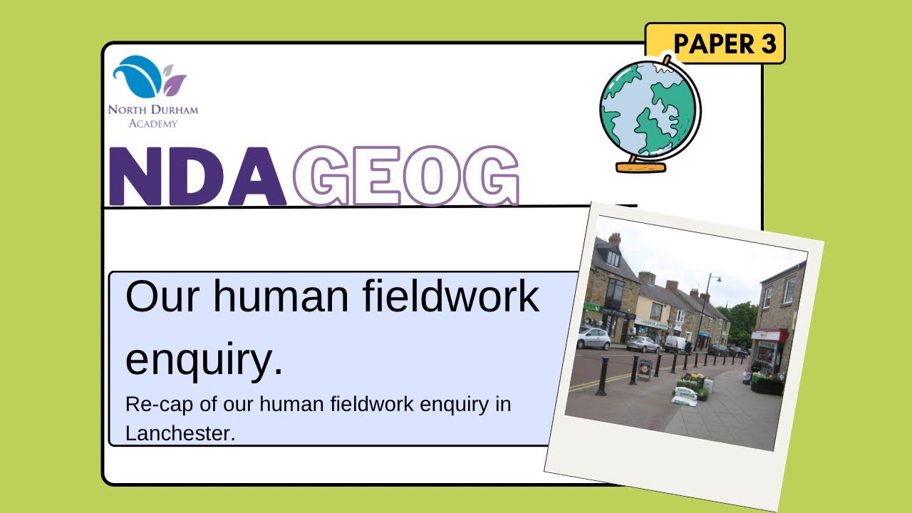 Our human fieldwork enquiry (Paper 3) AQA GCSE Geography - YouTube