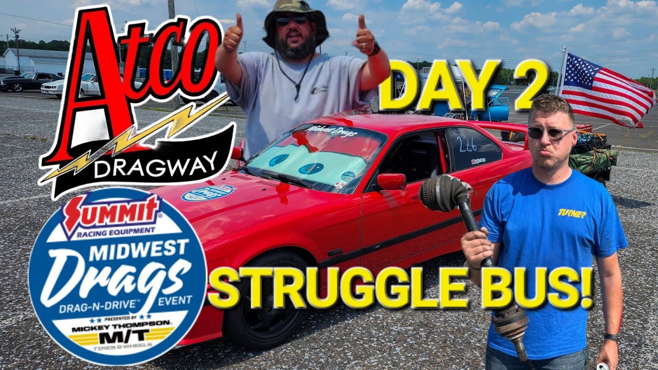 2023 Midwest Drag Day 2 Racing @ Atco Raceway - YouTube