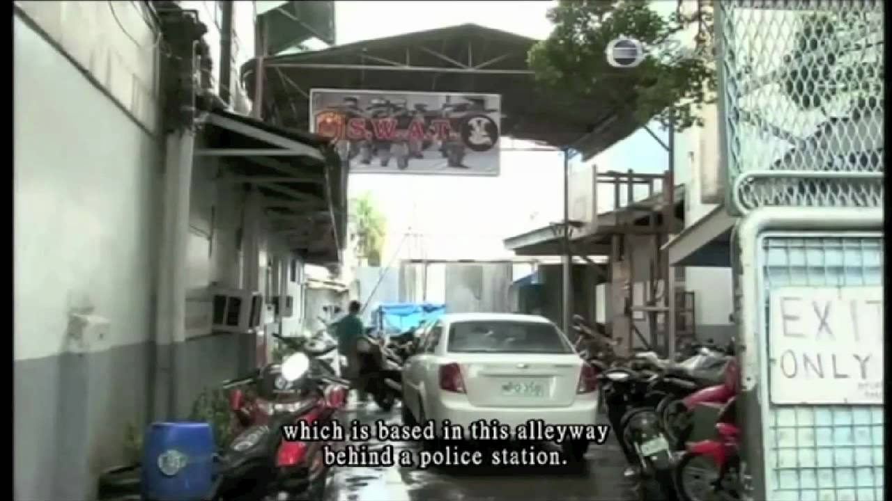 TVB discovers Manila SWAT team based in an alleyway - YouTube