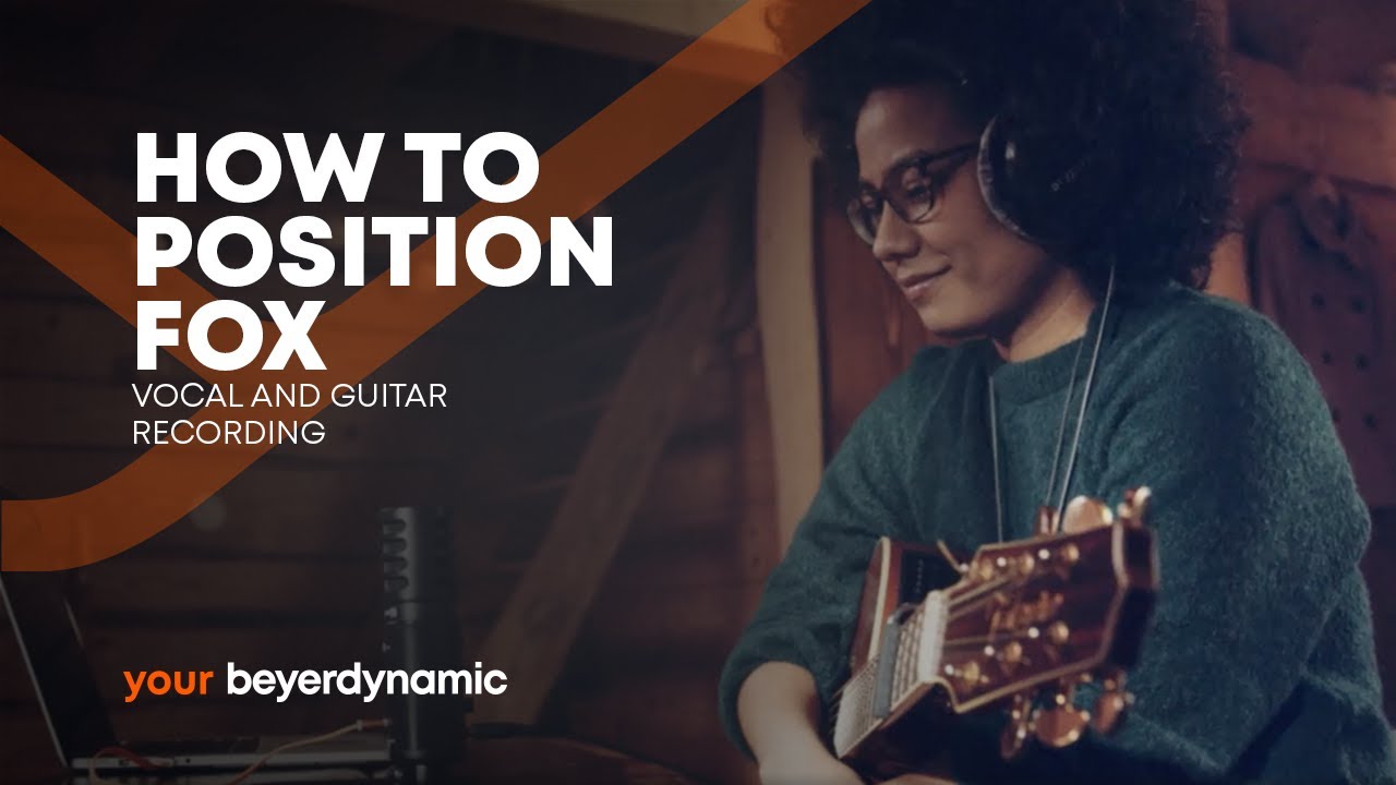 beyerdynamic | How to position FOX - Vocal and Guitar Recording - YouTube