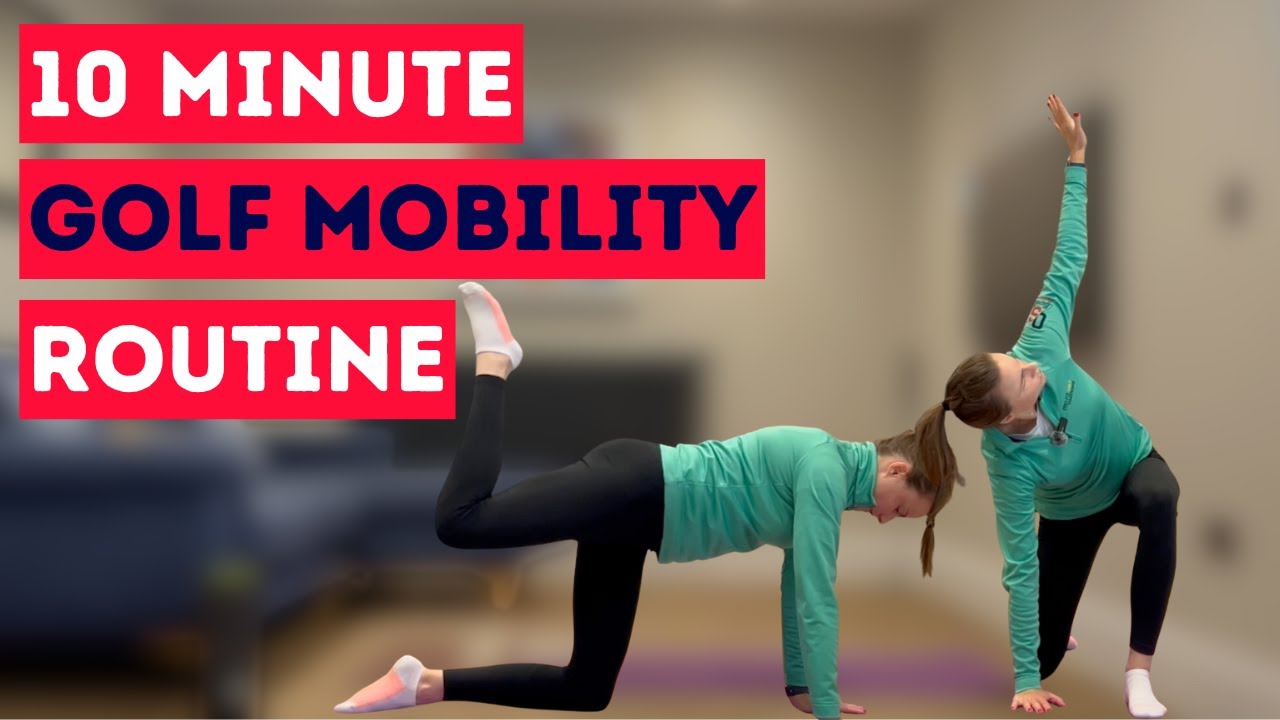 10 Minute Golf Mobility Routine From Home - FOLLOW ALONG! # ...