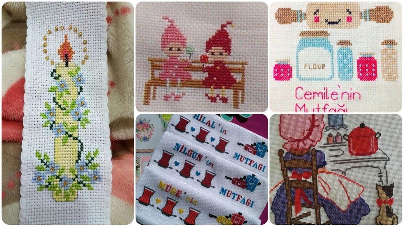 Top Creative Cross stitch embroidery designs for everything #charsuti ...