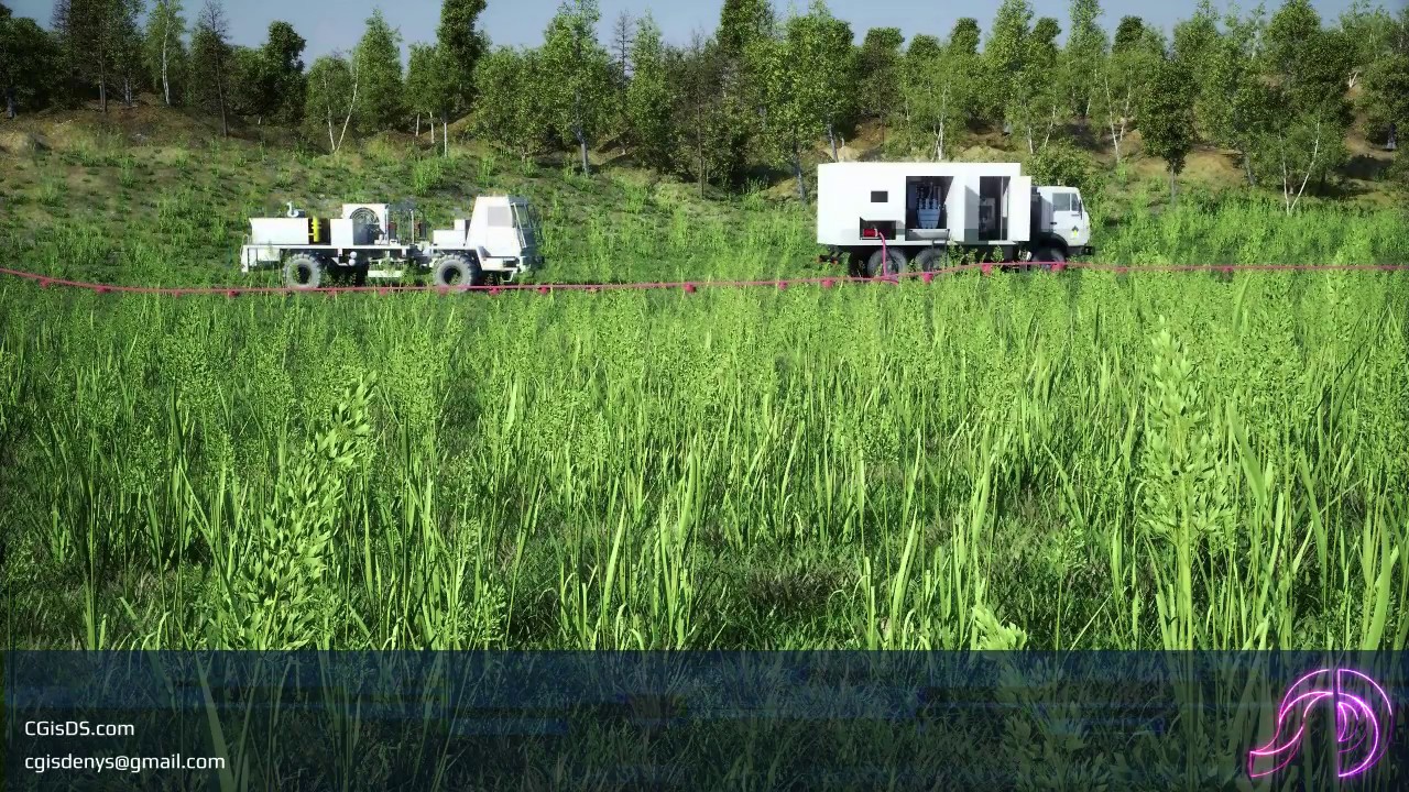 Technical animation: Principle of 2d seismic survey - YouTube