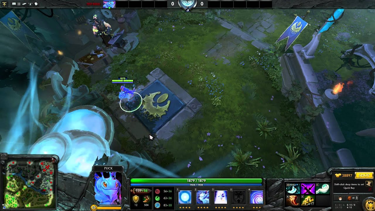 Dota 2 Patch 6.82 Analysis Map changes - YouTube