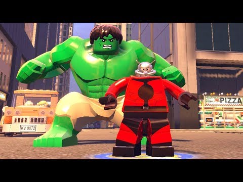 Lego Filmi Hulk ve Karınca Adam Süper Güçlerini Sergiliyor (Lego Marvel Super Heroes)