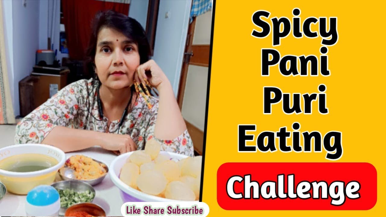 SPICY Pani Puri,Golgappa,Fuchka,Fulki Eating Challenge#shorts #panipuri ...