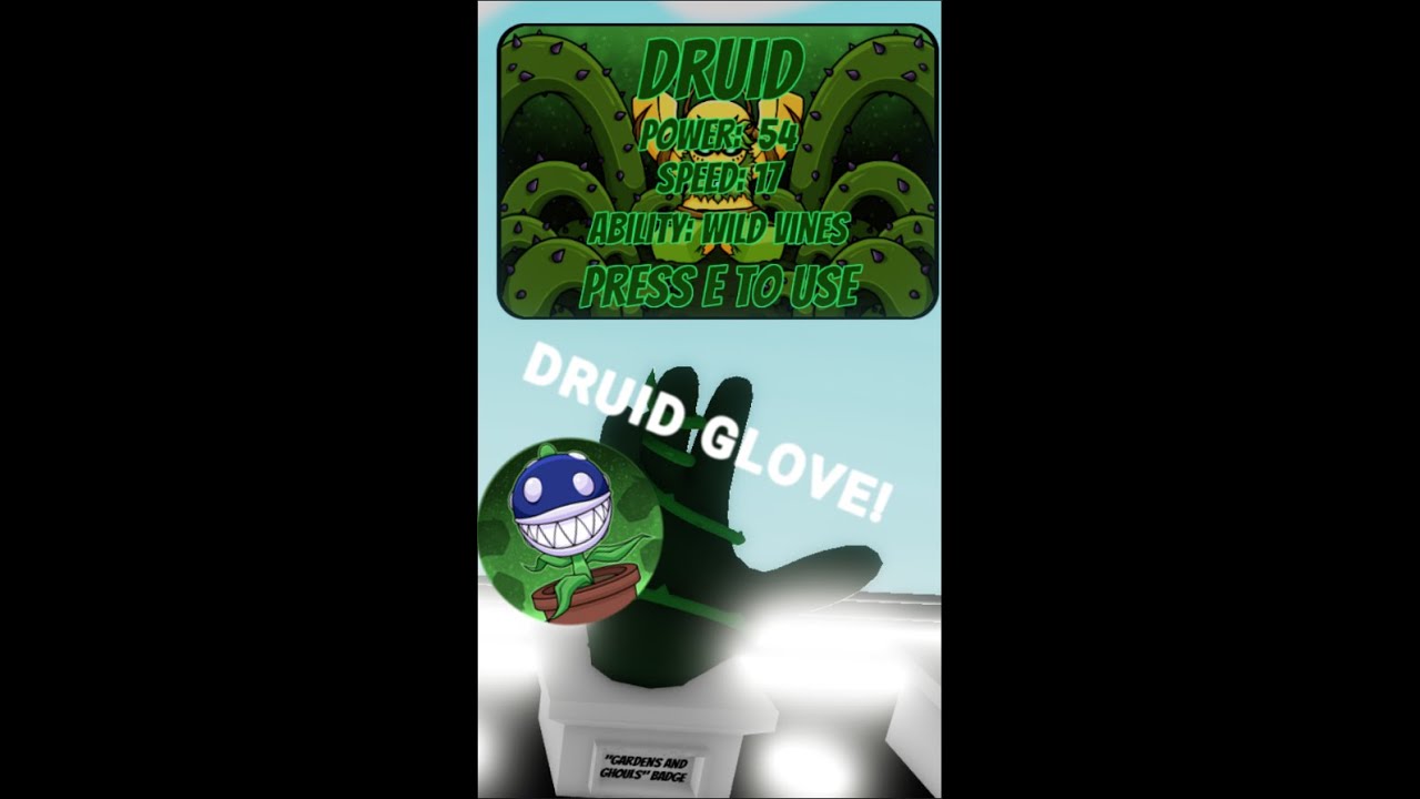 How To Get the DRUID glove in SLAP BATTLES! - YouTube