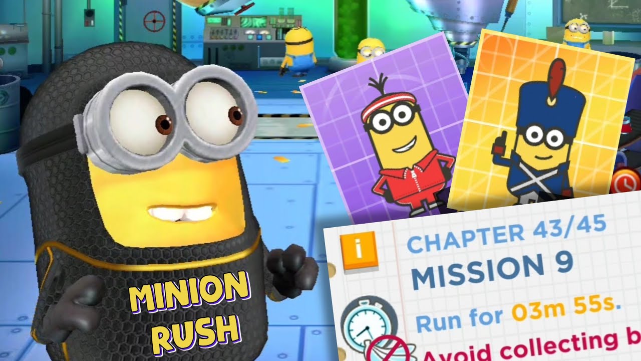 Minion Rush Spy Despicable Ops Mission 9 Chapter 43/45 Rewards ...