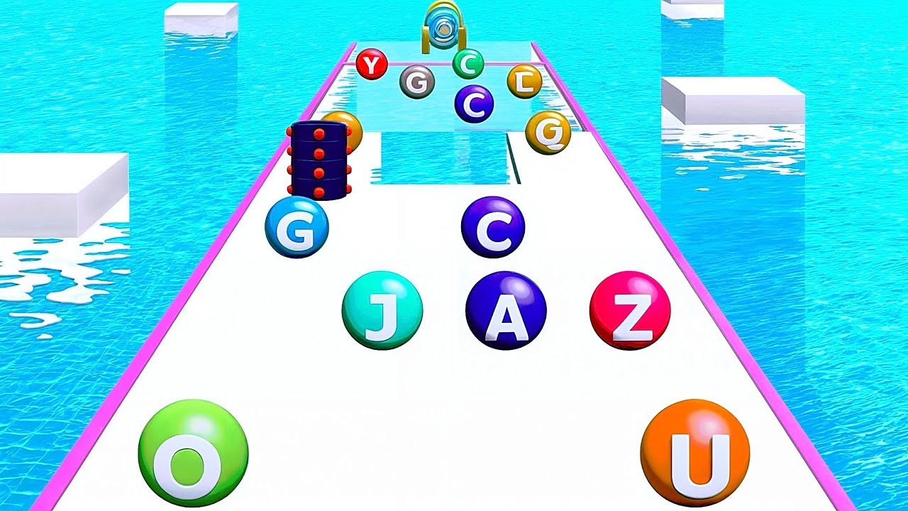 ABC Run - 2048 Alphabet Runner ! Levels Gameplay android,ios Part 116 ...