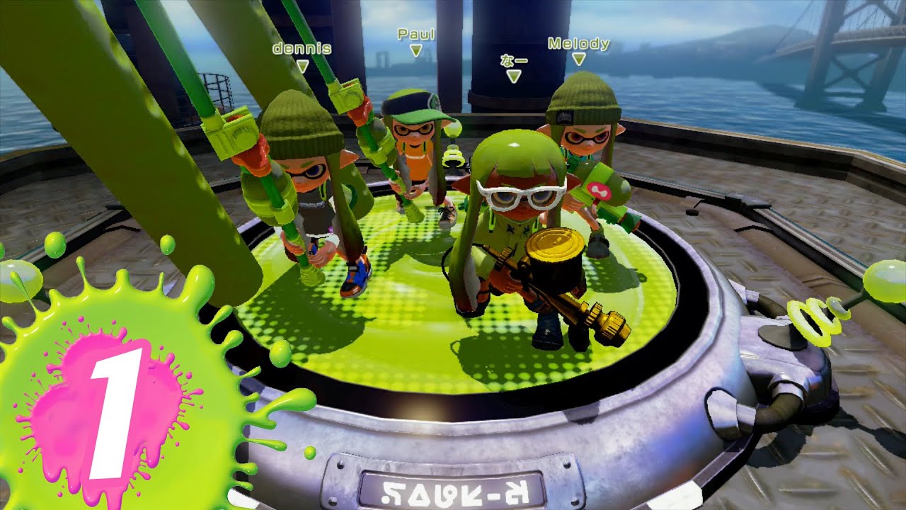 Splatoon Online Multiplayer - Part 1 - YouTube