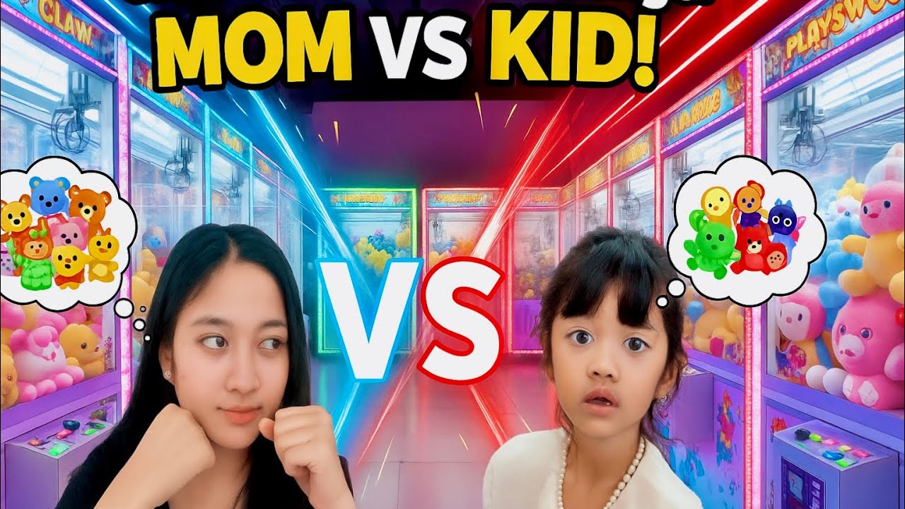FUN DAY in FUNMALL_Tk ចាប់តុក្កតា អត់ឈ្នះកូន - YouTube