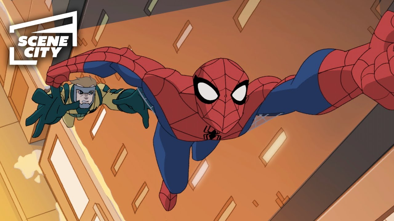 Colonel Jupiter and Spider-Man Team-Up | The Spectacular Spider-Man ...