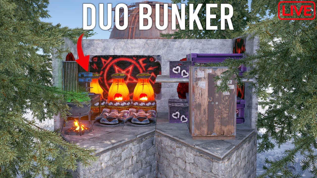 WHEN 2 DAYZ PROS PLAY RUST! DAY 2 W/ NEZAR - YouTube