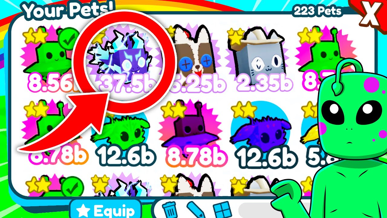 I TRADED ALL THE NEW ALIEN PETS (PET SIMULATOR X UPDATE) - YouTube