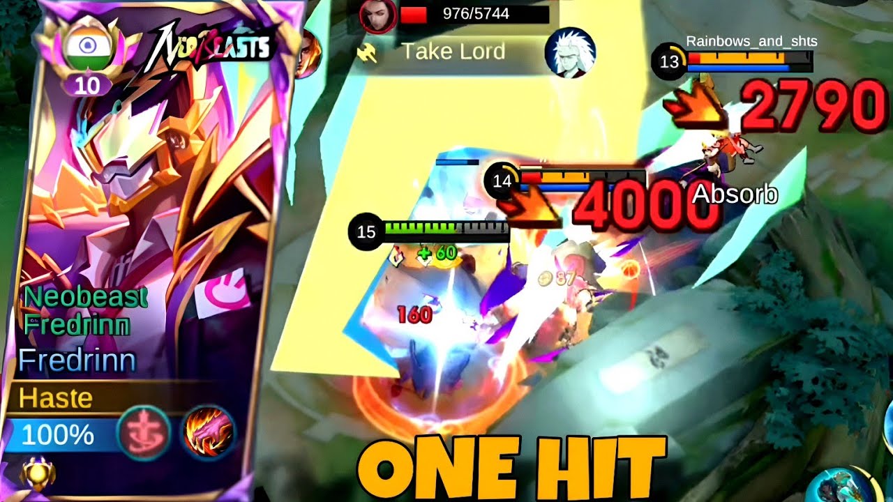 Carrying This Feeder Duo in Solo Rank | Fredrinn One Hit Build - YouTube