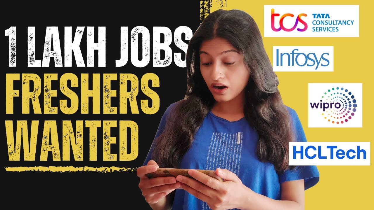 1 LAKH Freshers Wanted: AI Revolution in Indian IT | TCS, Infosys ...