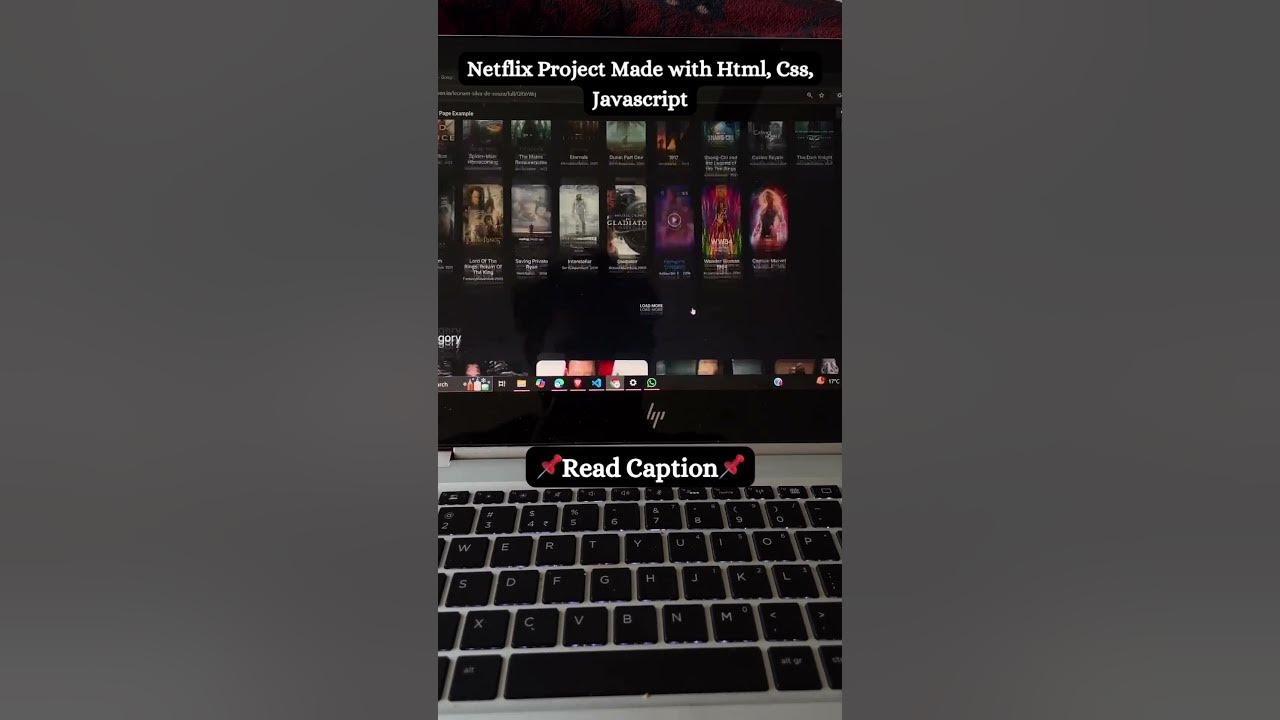 Netflix Clone Using HTML, CSS, and JavaScript | Build a Streaming ...