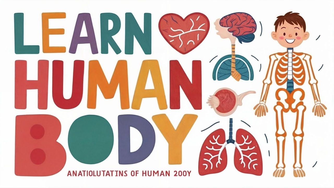 Learn Human Body | Songs for Little Kids | Learn English with Songs ...