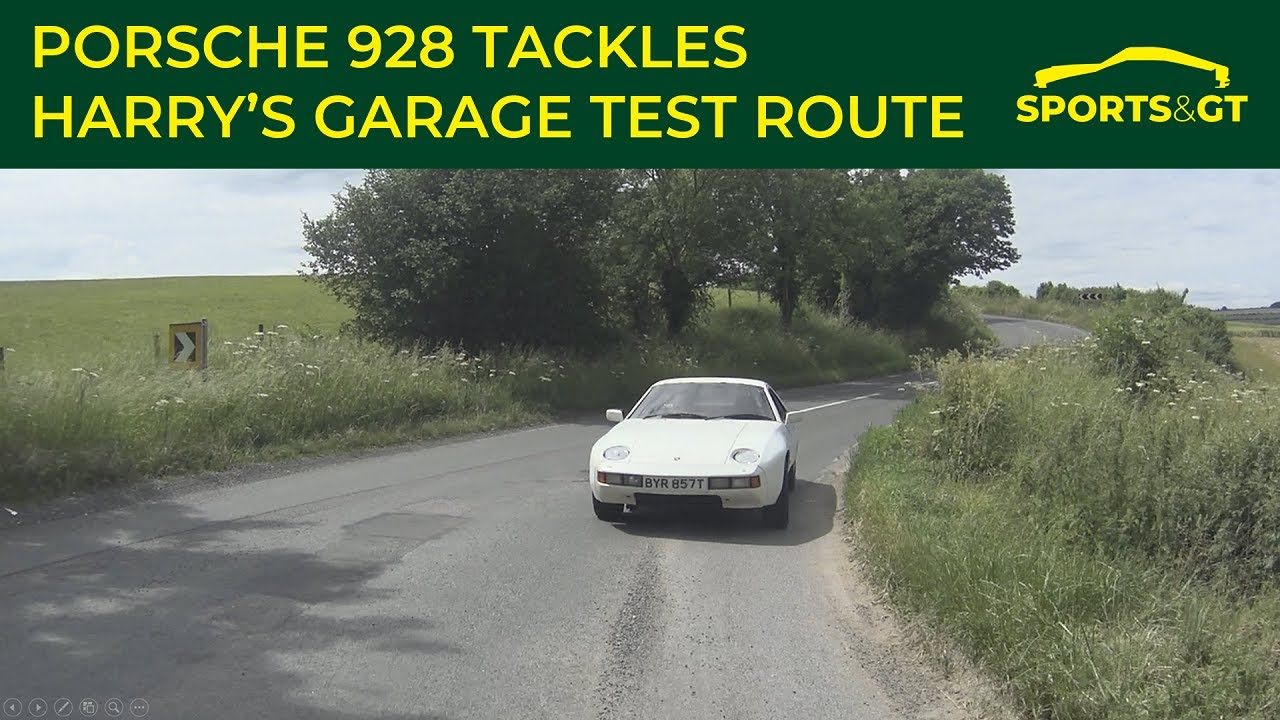 Porsche 928 takes on Harry's Garage test route - YouTube