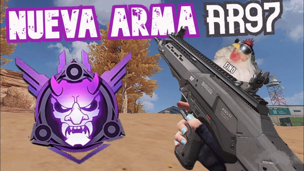 La nueva arma AR97 pega Rico 🥵|Bloodstrike - YouTube