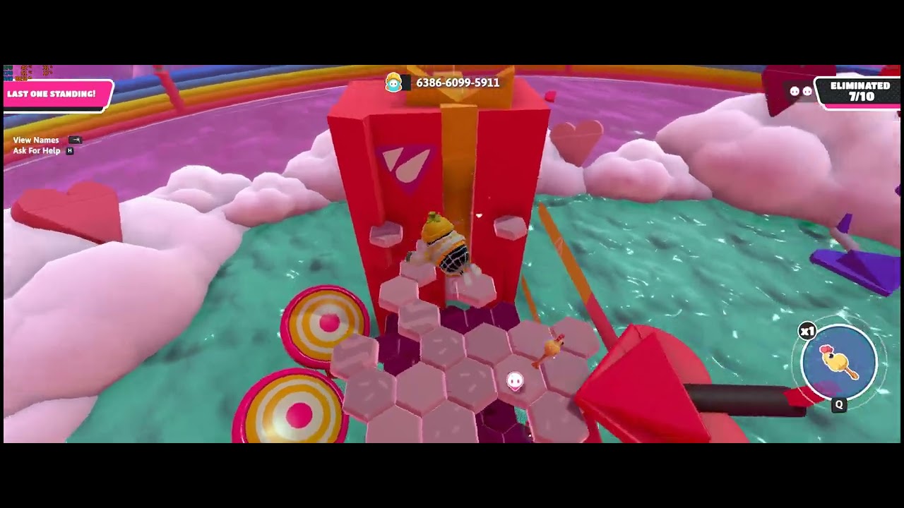 fall guys fallentines - almost had it!!! - YouTube