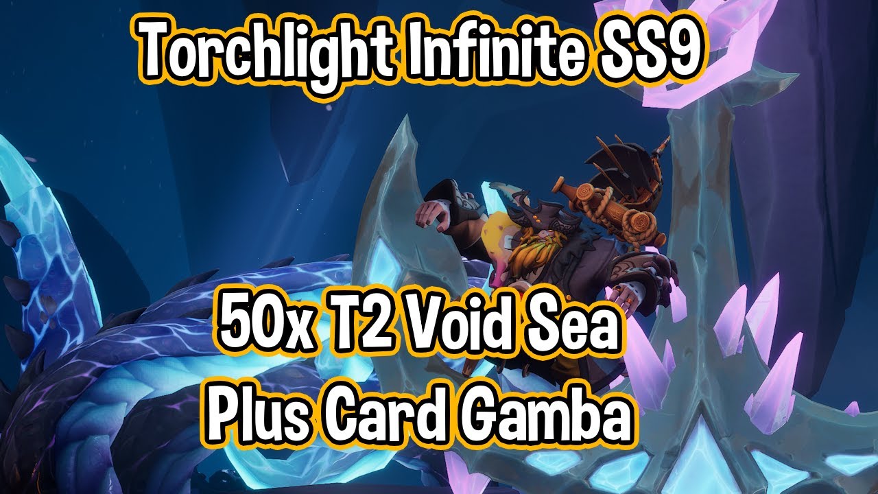 TLI: Outlaw // 50x T2 Void Sea Boss & Card Drops Gamba // Torchlight ...