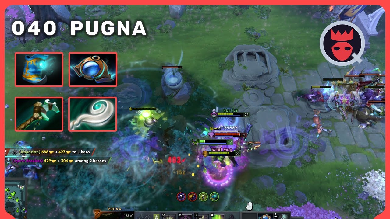 Pugna - Dota 2 Support Full Game (No Commentary) - YouTube