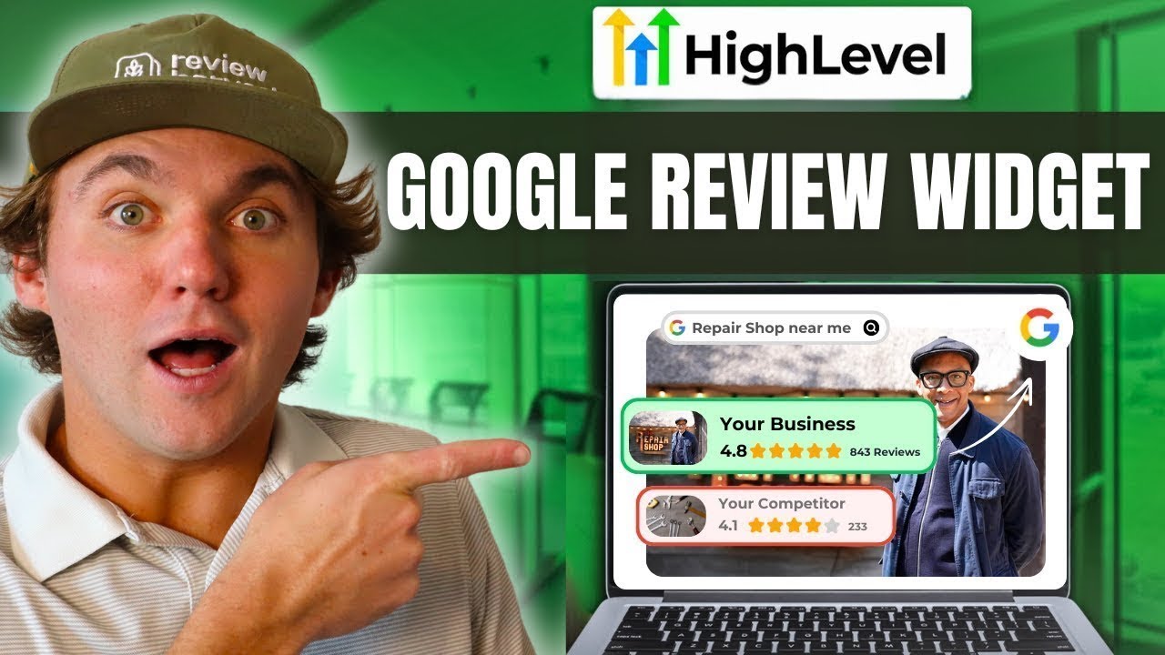 Install The GoHighLevel Google Review Widget In Minutes! - YouTube