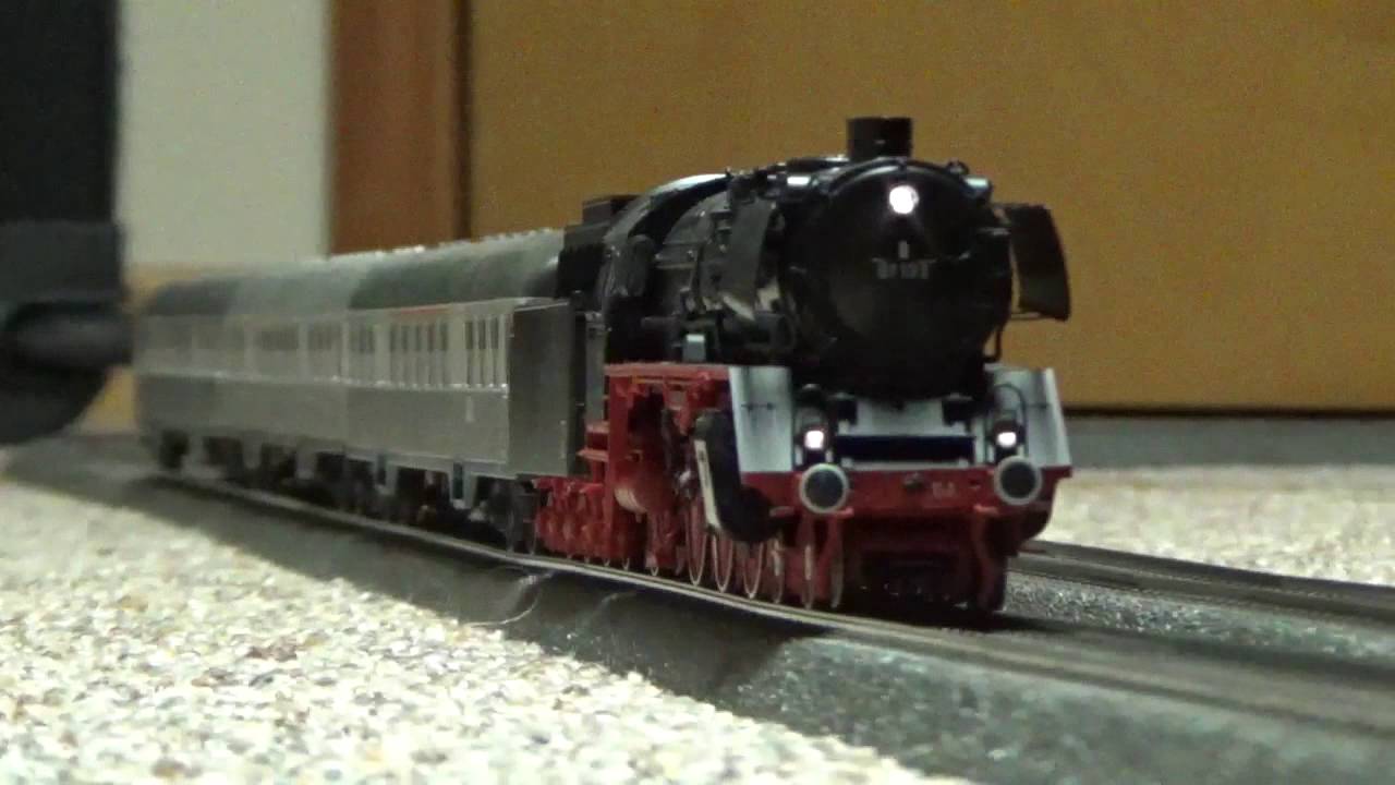 Running My New Marklin BR 01 with sound and Marklin BR 44 - YouTube