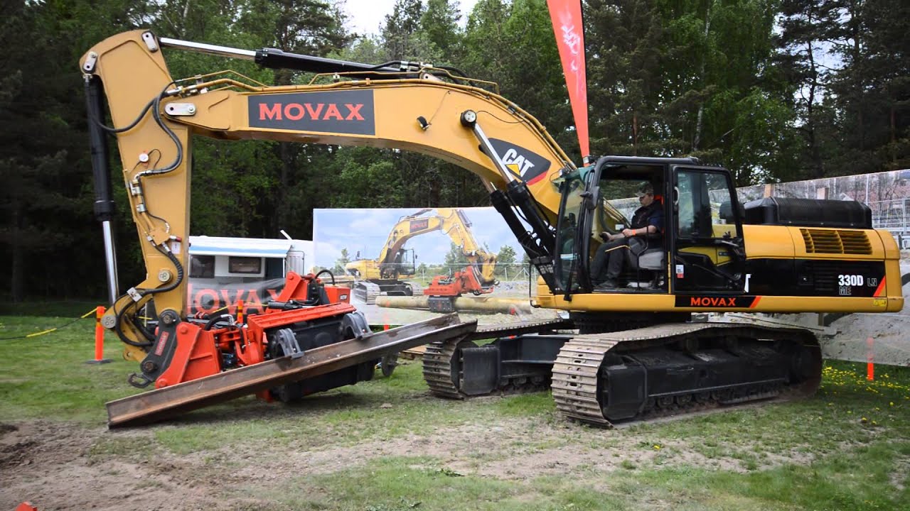 Movax demonstration at MaskinExpo in Stockholm 2013 - YouTube