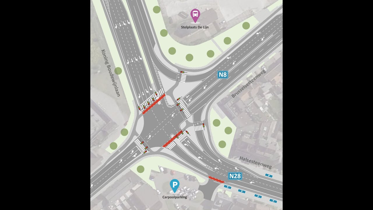 Plannen vernieuwd kruispunt Tramstatie voorgesteld - YouTube