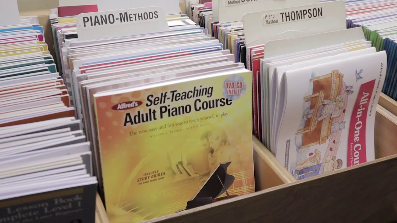 Music Self-Teaching Books, for all ages and levels! - YouTube