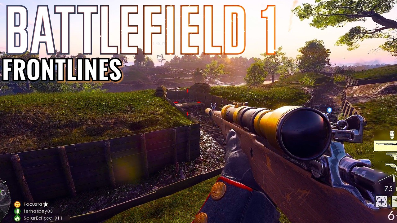 Battlefield 1: Frontlines Gameplay 45-22 K/D (No Commentary) - YouTube