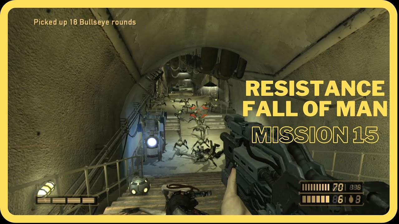 Resistance Fall of Man Level 15 Angel No Commentary Walkthrough Video ...