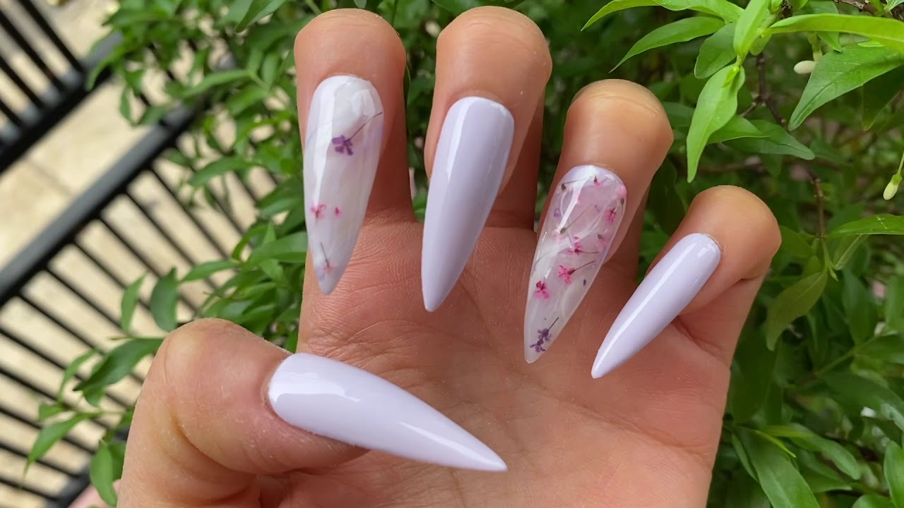 FLOWERS DROP | NAILS BY HELEN - YouTube